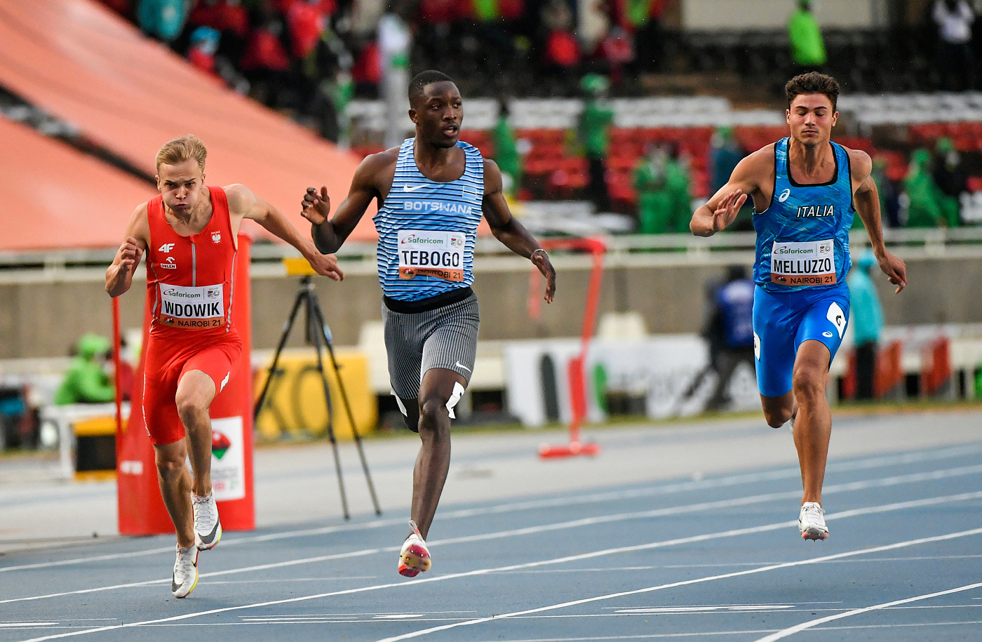 Tebogo pudotti 200 metrin kärkiajan 19,87:ään, Samukonga peittosi ...
