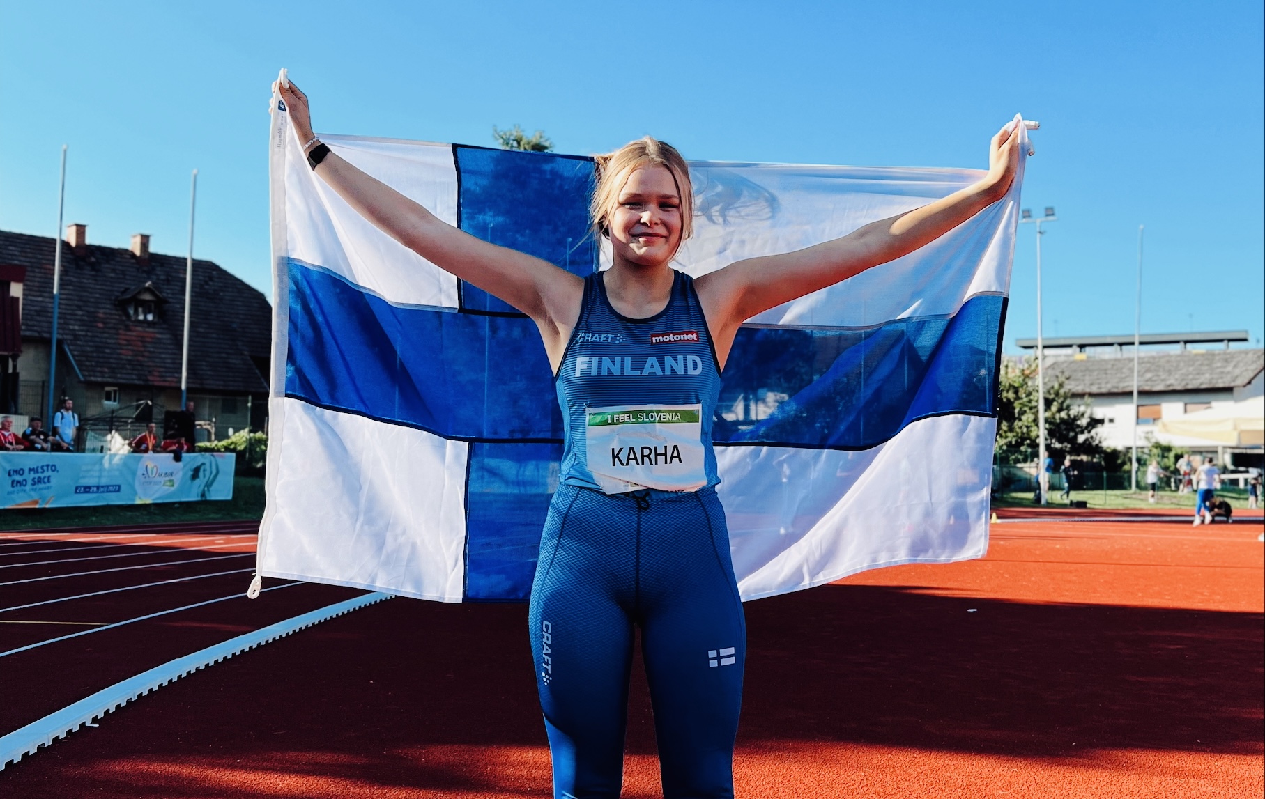 Pinja Kärhä voitti kultamitalin Mariborin moukarinheitossa – Enni ...