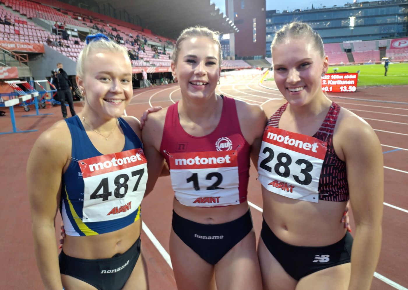 Tiukat 400-metriset nuorten SM-kisoissa Tampereella – Pulkkanen hyvässä vireessä korkeudessa ...