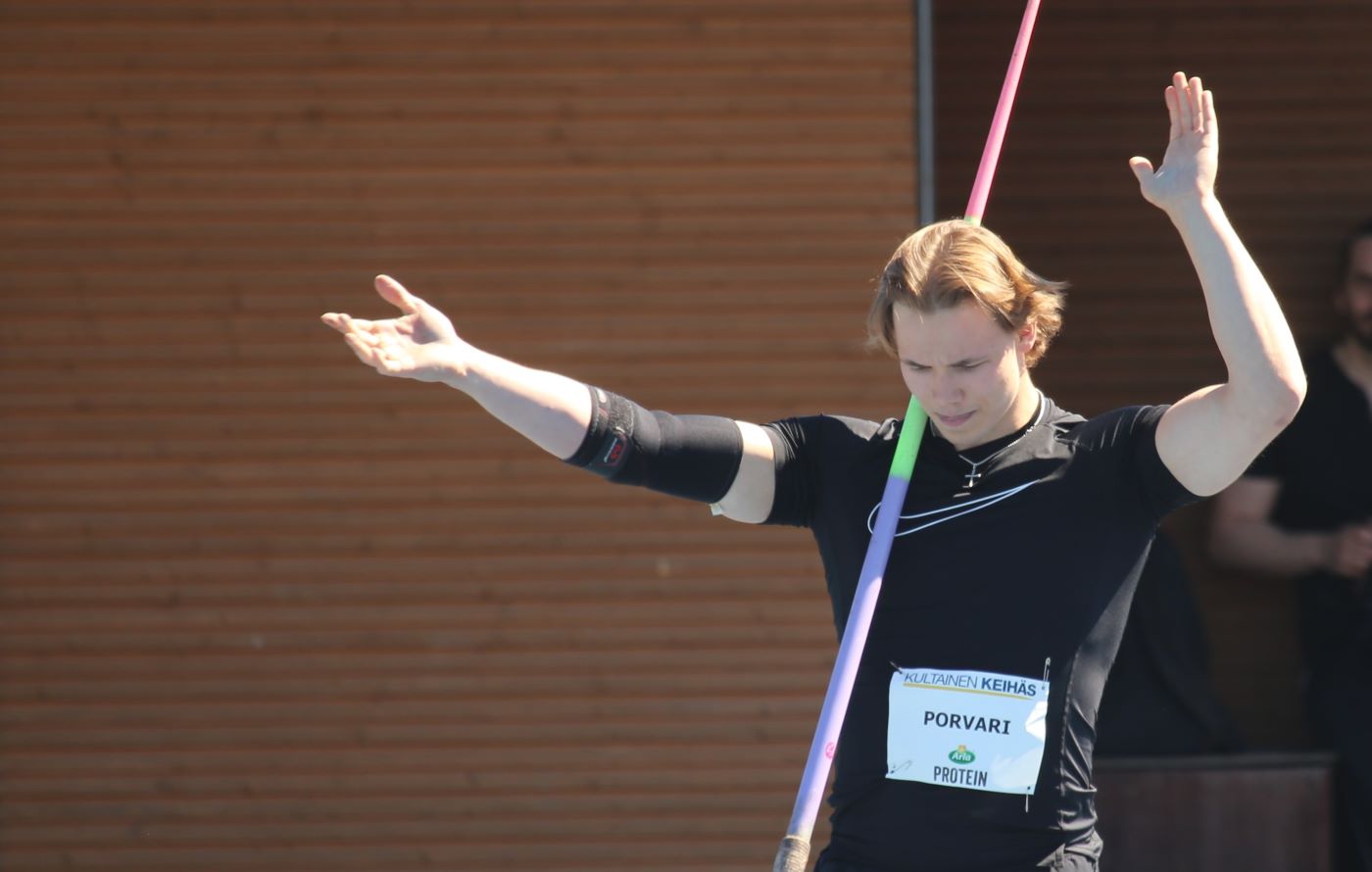 Porvari ja Alanen Kultaisen keihään voittoihin – Yleisurheilu.fi