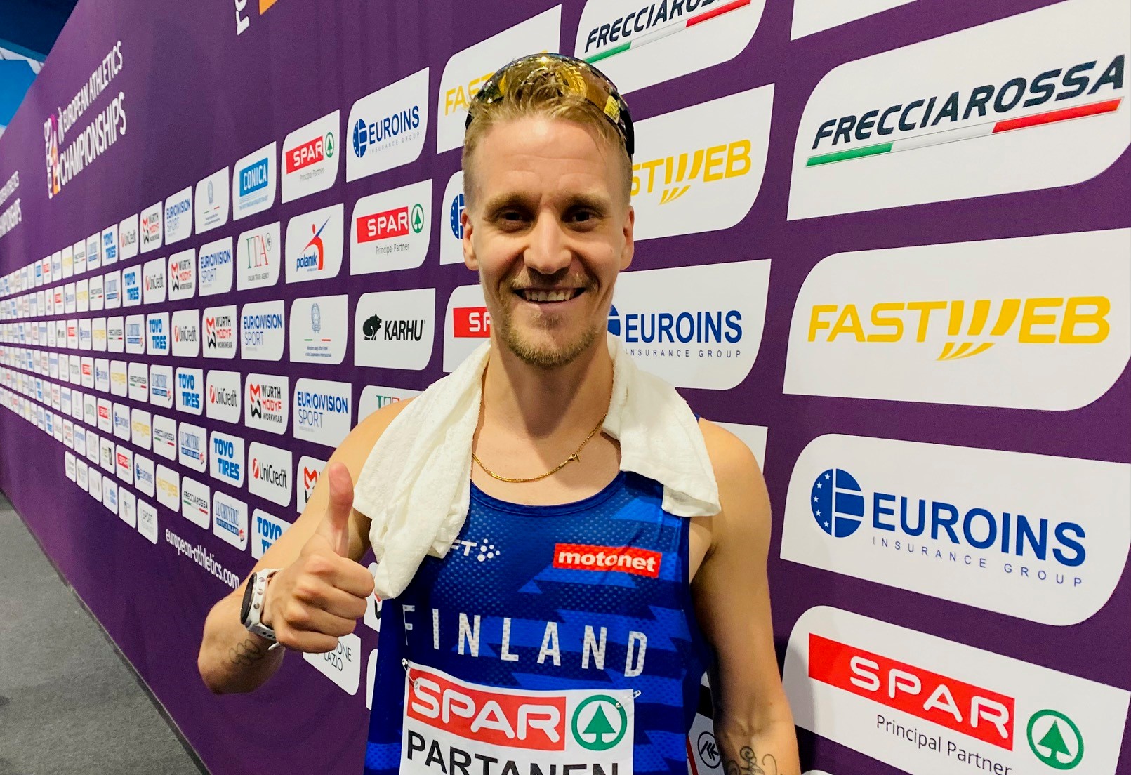Aku Partanen viides EM-kävelyssä – "Mitalia hain, mutta ei ihan ...