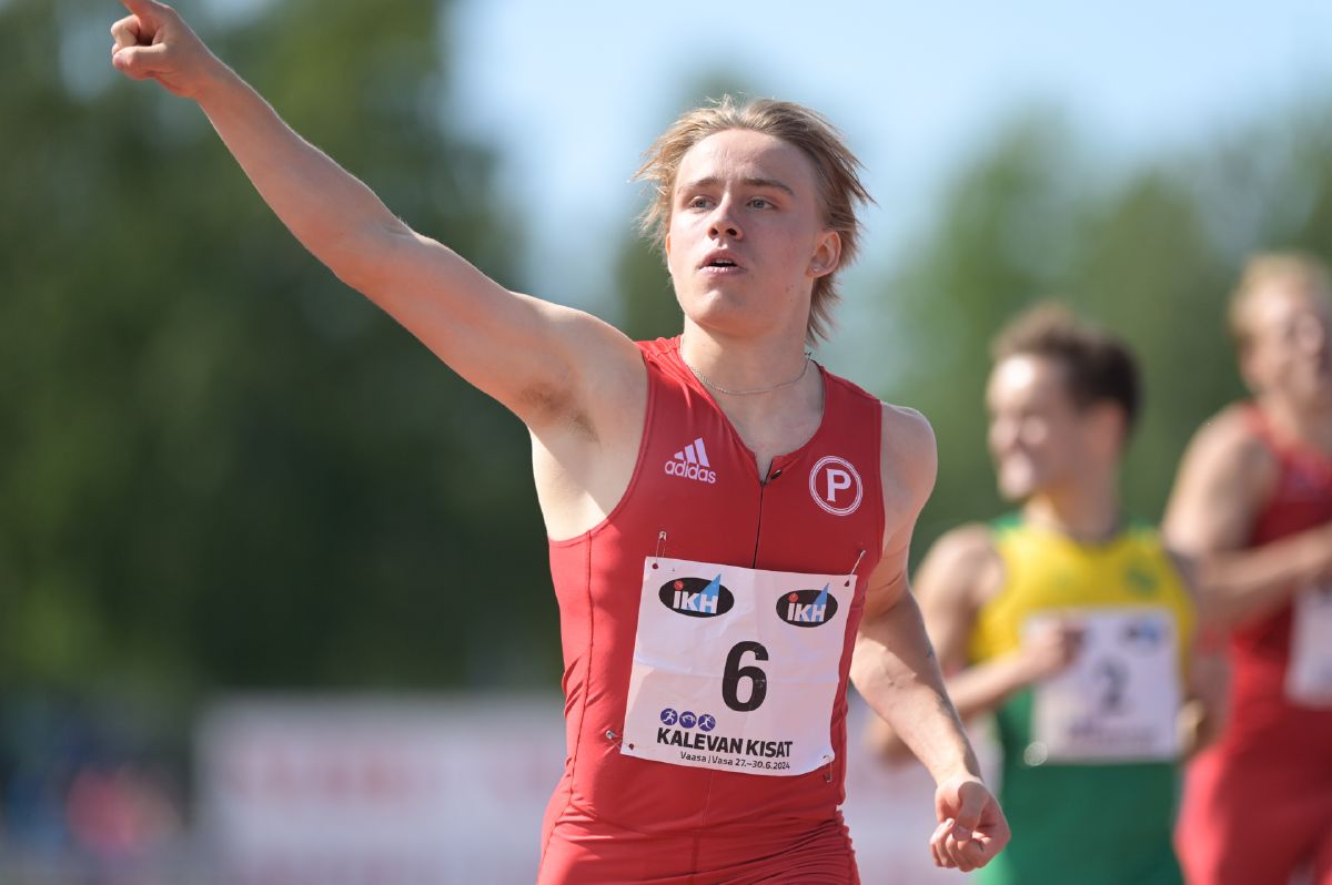 Sainio ja Uusimäki Kalevan kisojen ratakierroksen aitojen raikkaat ...