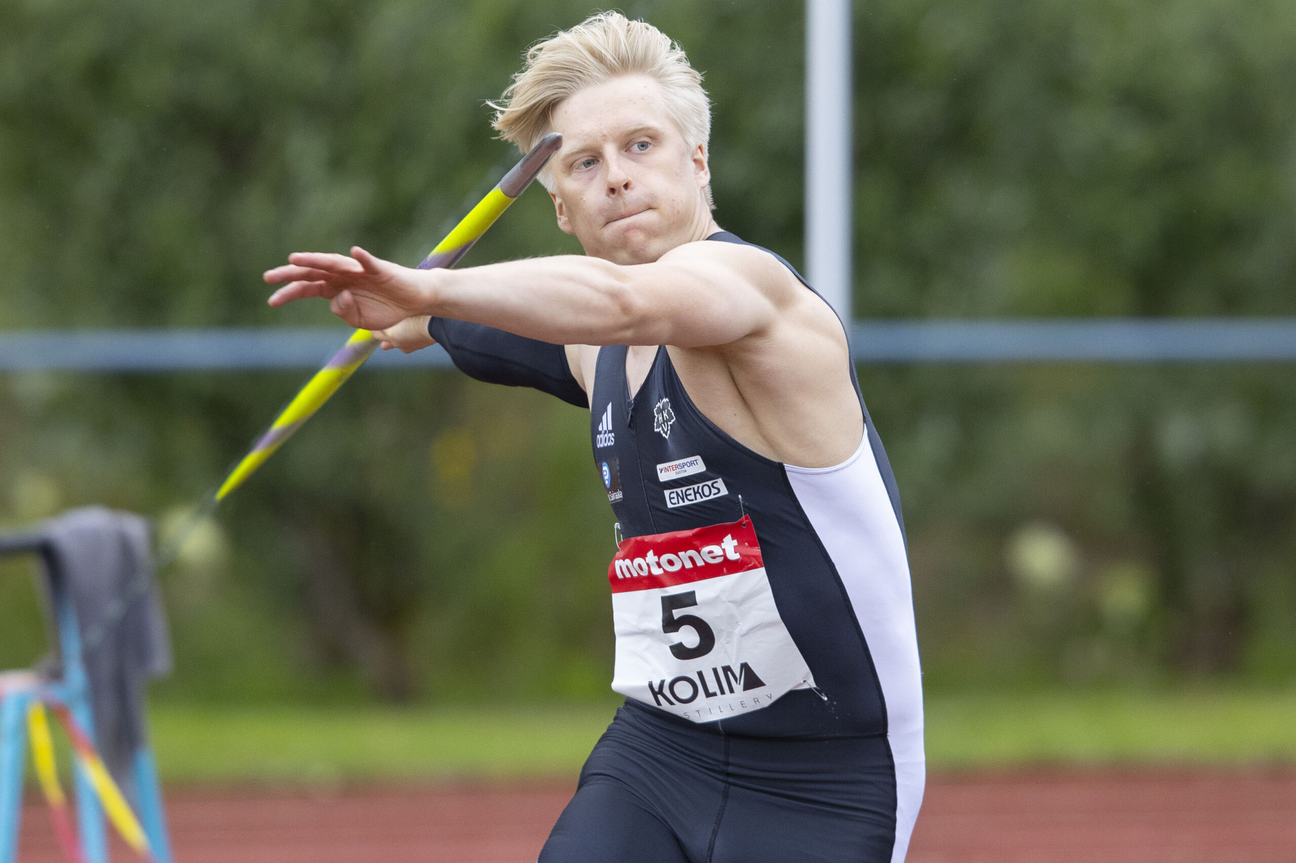 Laine kakkonen Fribourgin keihäskisassa - Suomen Urheiluliitto ry